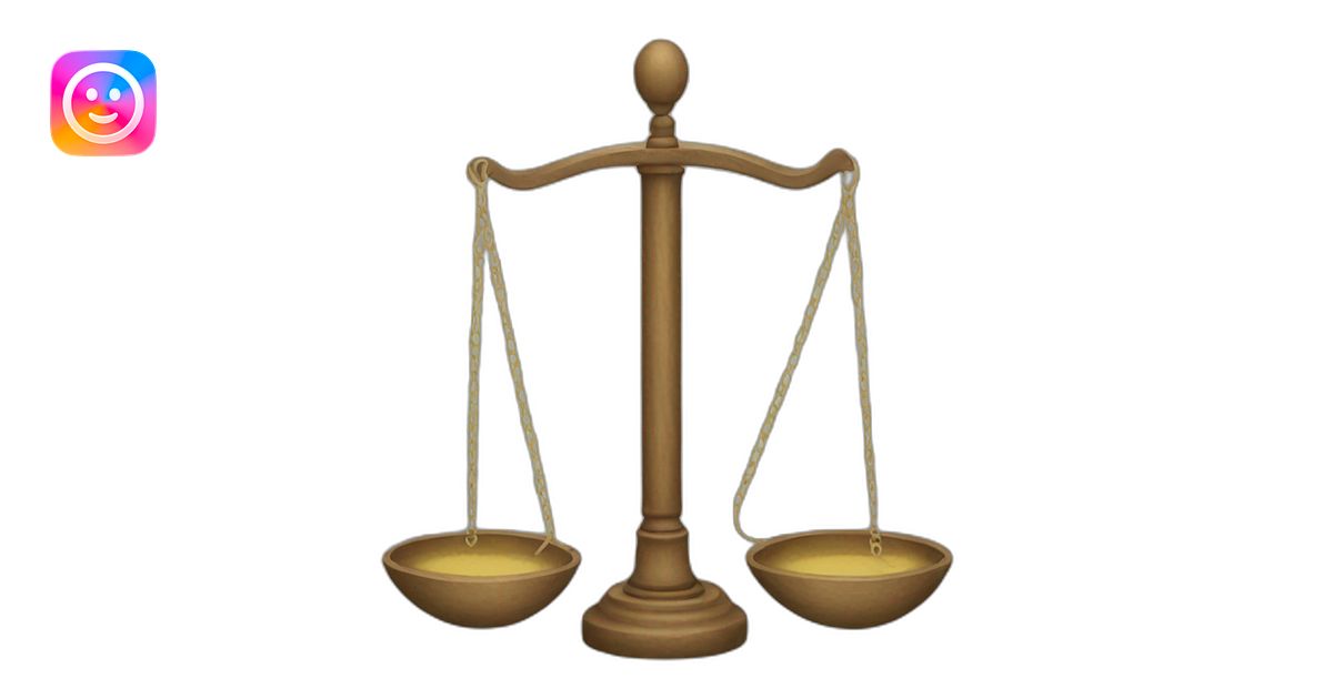 balance emoji | AI Emoji Generator
