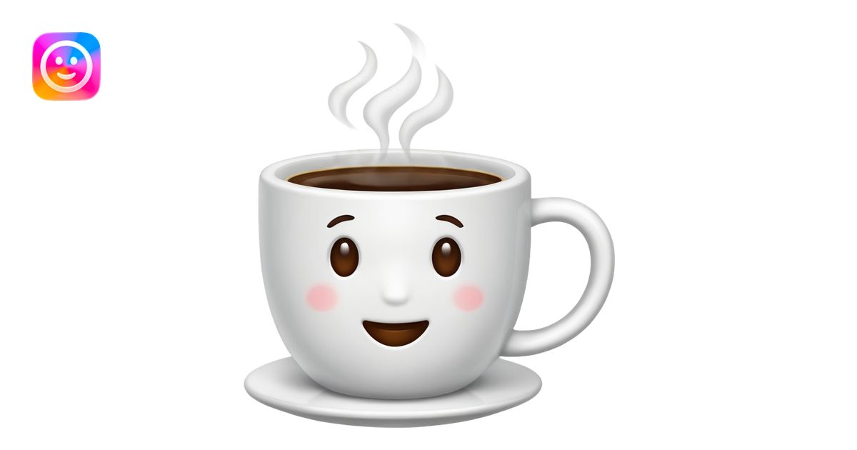 big coffee cup emoji | AI Emoji Generator