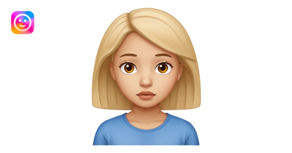 Girl, Questioning face emoji | AI Emoji Generator