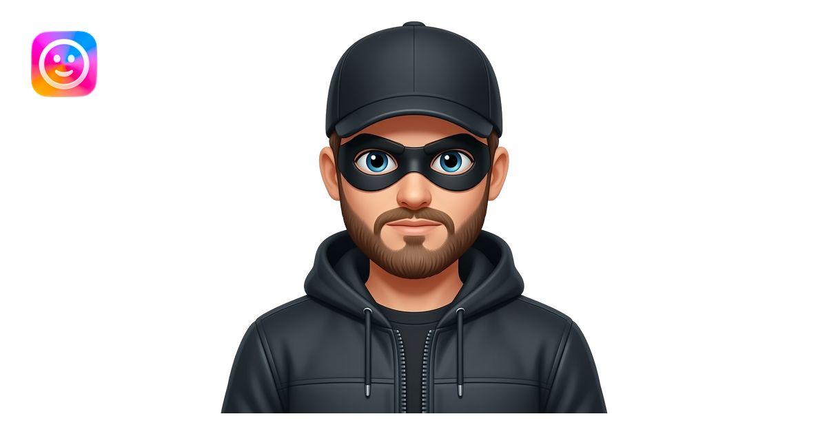 Robber emoji style emoji | AI Emoji Generator