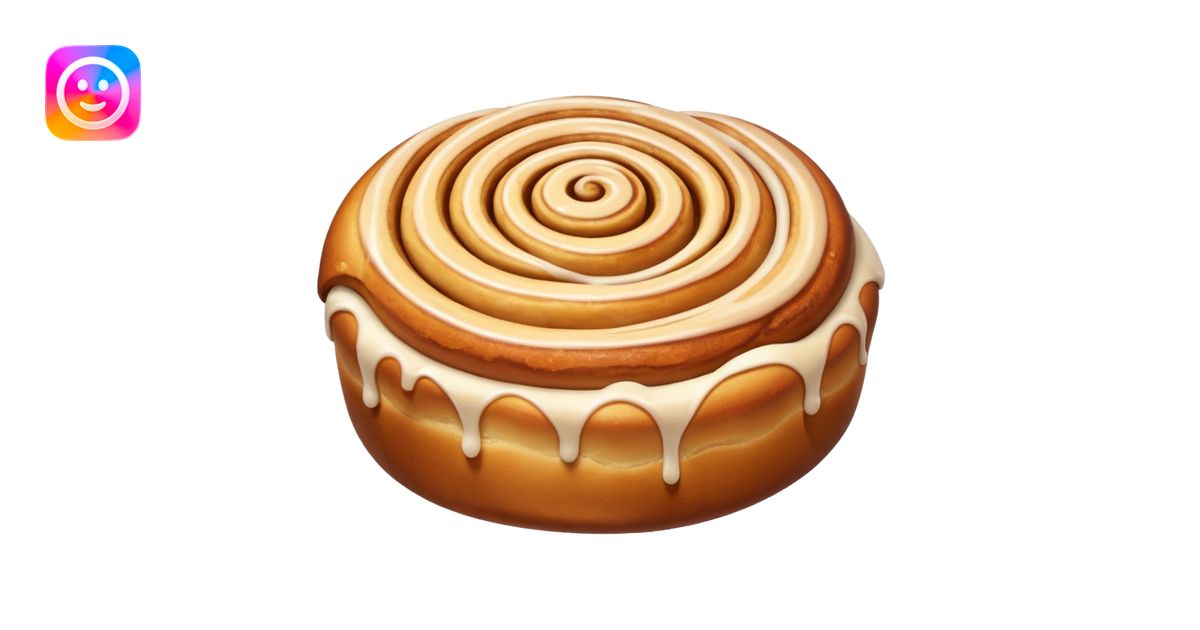 a cinnamon roll emoji | AI Emoji Generator