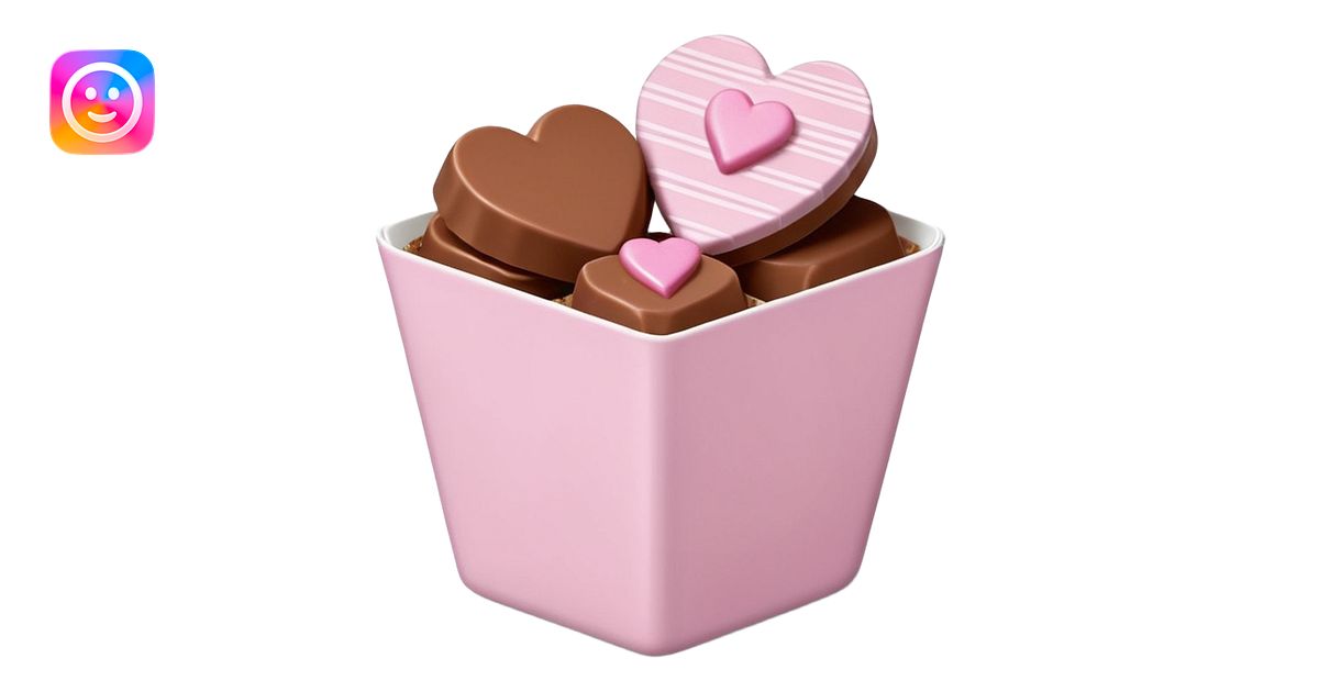 Two glossy square milk chocolate pralines placed diagonally, each in a ...