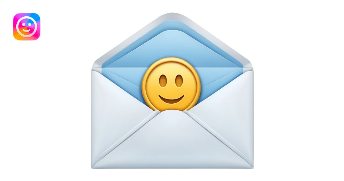 Salary enclosed in an envelope emoji | AI Emoji Generator
