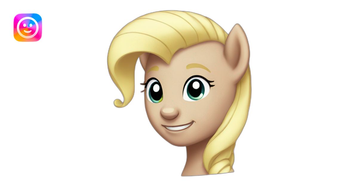 My little pony emoji | AI Emoji Generator
