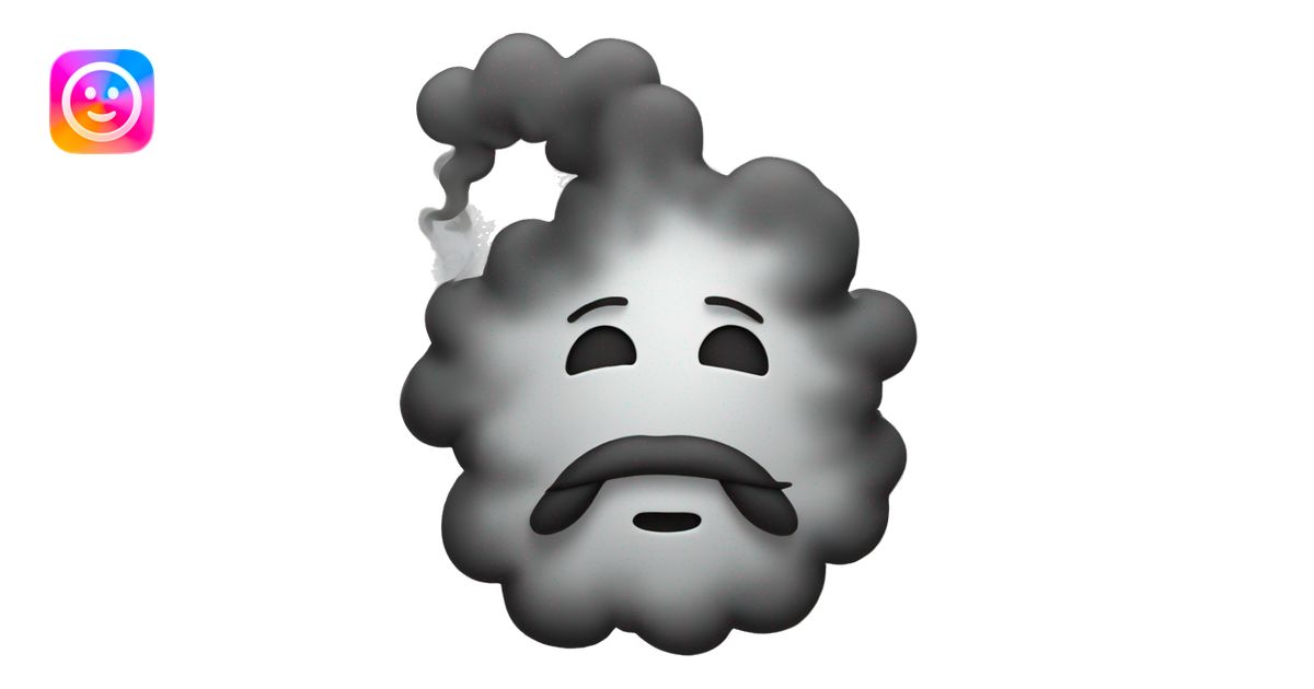 smoke emoji | AI Emoji Generator