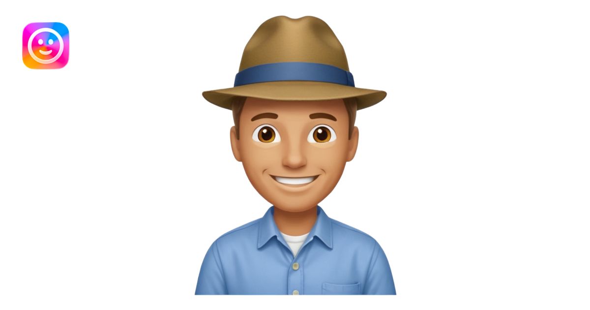 Dr. Alan Grant from the Jurassic Park movie emoji | AI Emoji Generator