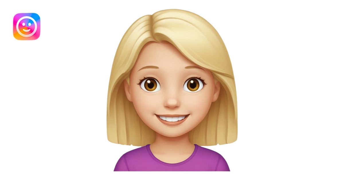 beautiful little girl emoji | AI Emoji Generator