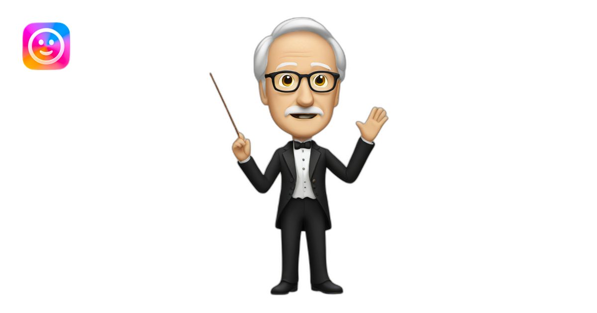 John williams conductor emoji | AI Emoji Generator