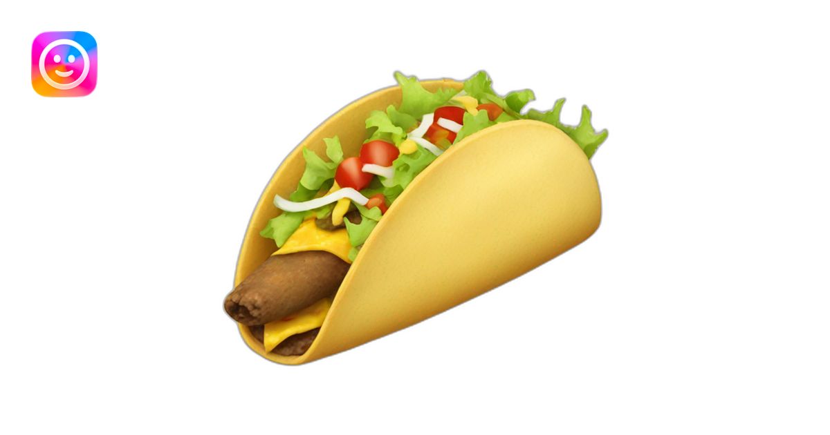 tacos emoji | AI Emoji Generator