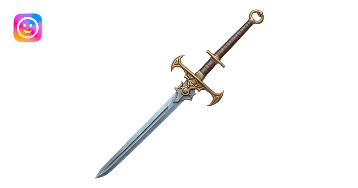 Sword with a gun emoji | AI Emoji Generator