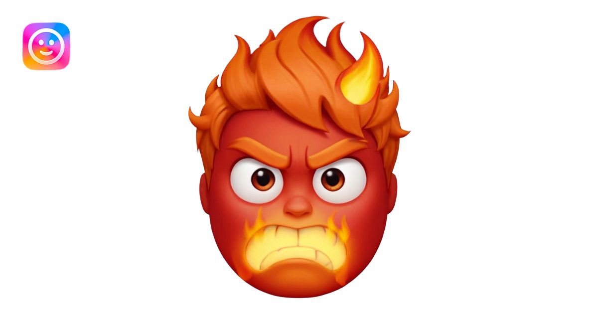ANGER FROM MOVIE INSIDE OUT emoji | AI Emoji Generator