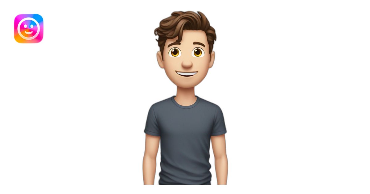 Tom holland as a bottom emoji | AI Emoji Generator