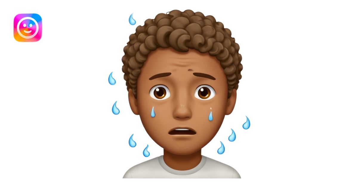 handsome brown boy with light curls and a good sharp jawline crying ...