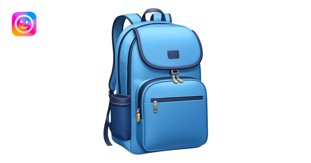 school backpack emoji | AI Emoji Generator