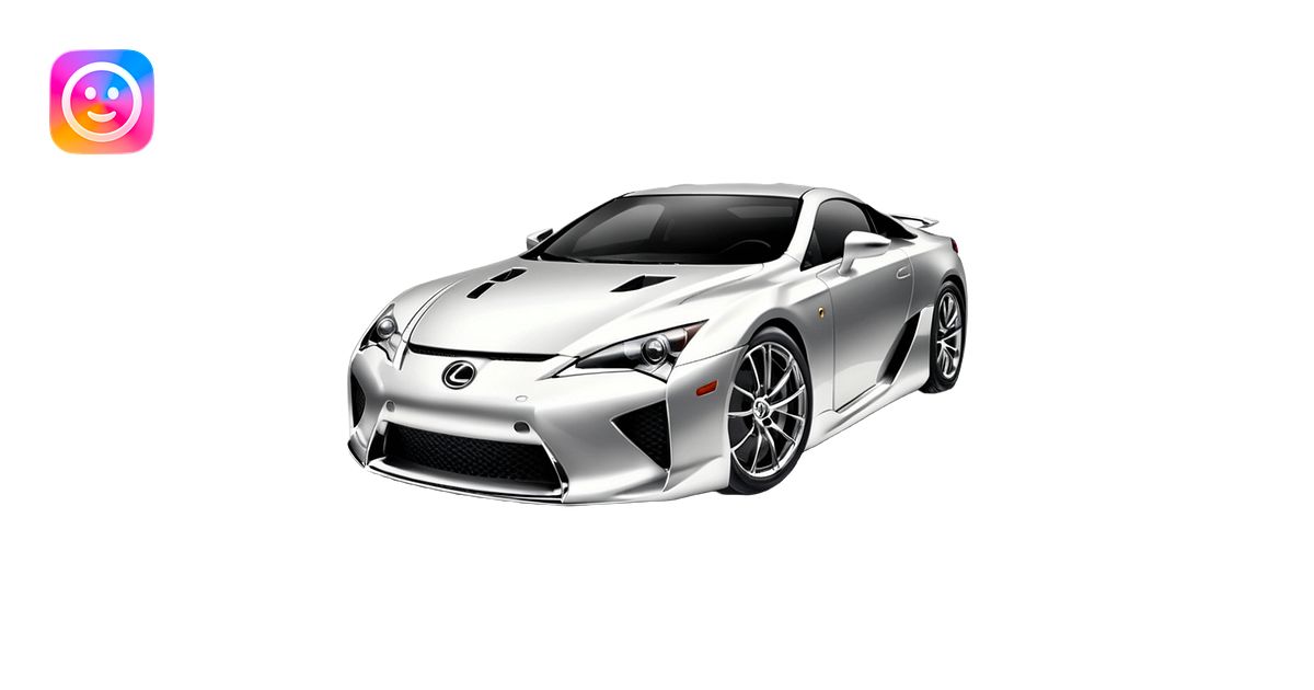 Lexus LFA logos emoji | AI Emoji Generator