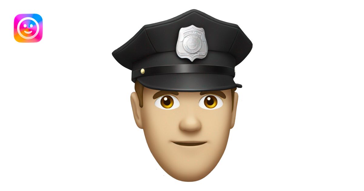 cop hat emoji | AI Emoji Generator
