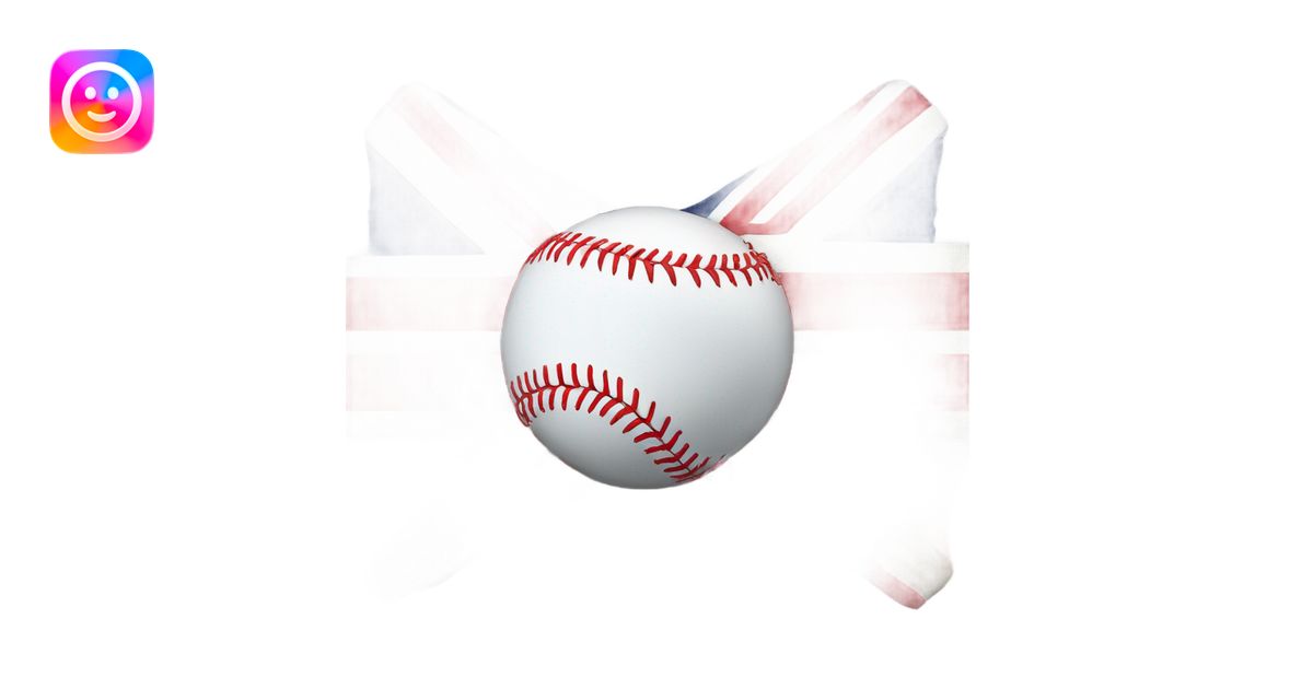 Softball diamond with Union Jack emoji | AI Emoji Generator