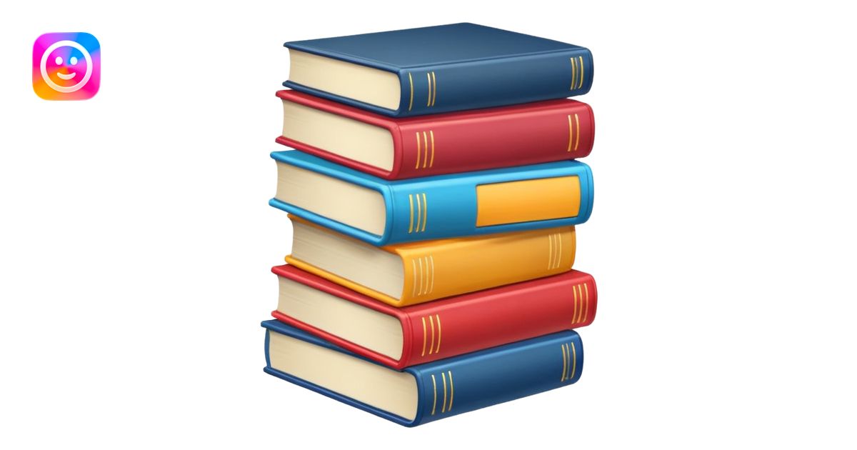 libros emoji | AI Emoji Generator