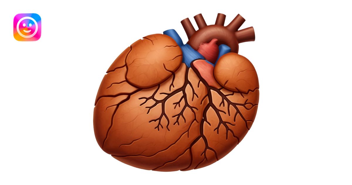 Liver emoji | AI Emoji Generator