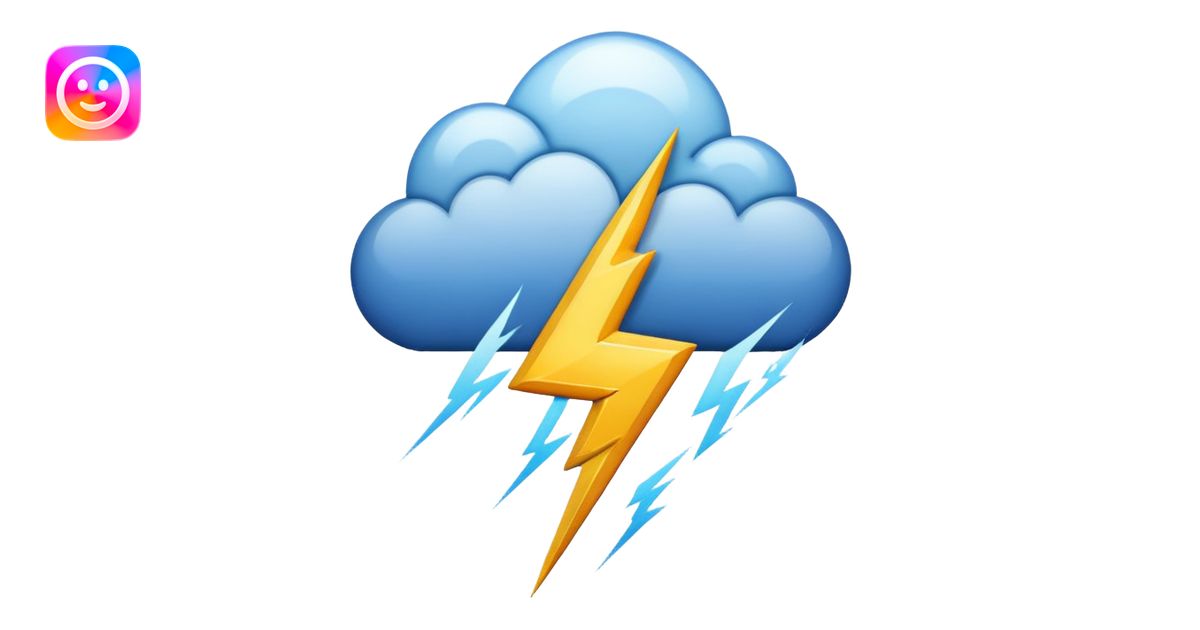Tunder emoji | AI Emoji Generator