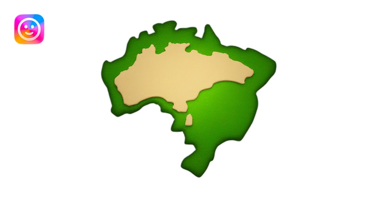 Mapa do Brasil emoji | AI Emoji Generator