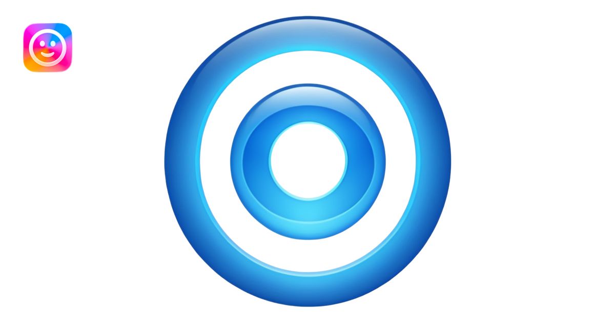 diagram of circle expanding outward emoji | AI Emoji Generator