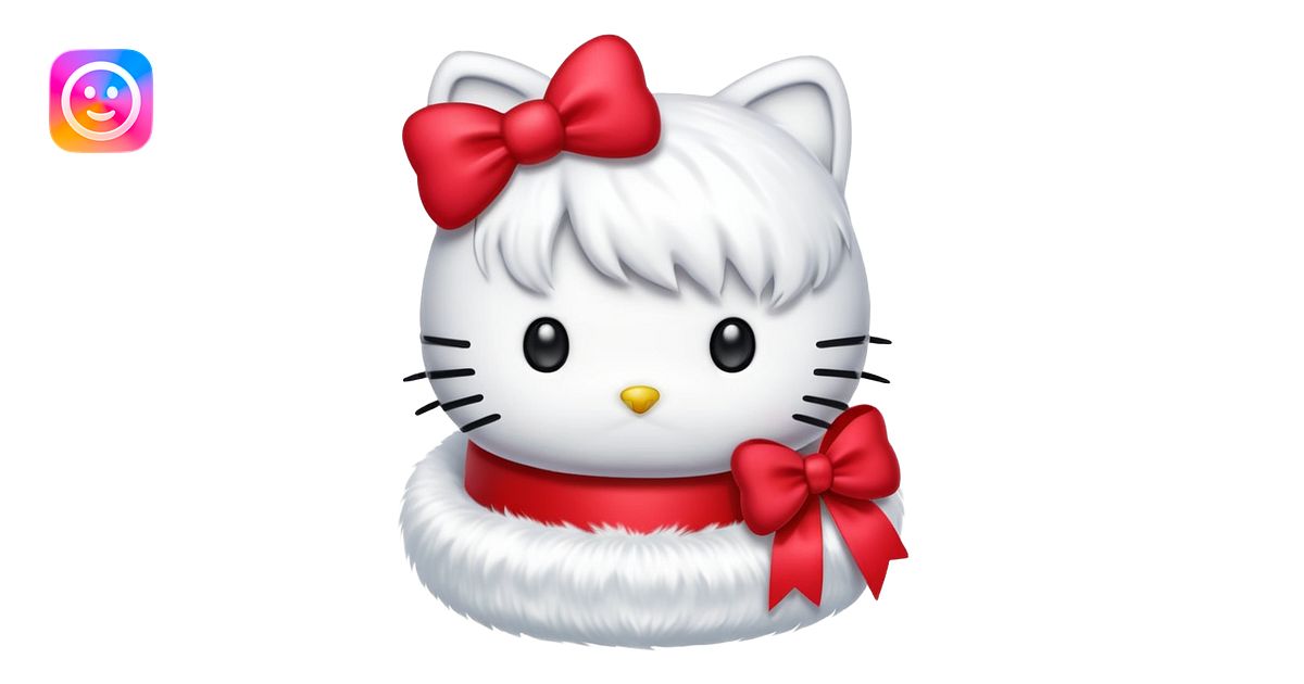 Hello kitty emoji | AI Emoji Generator