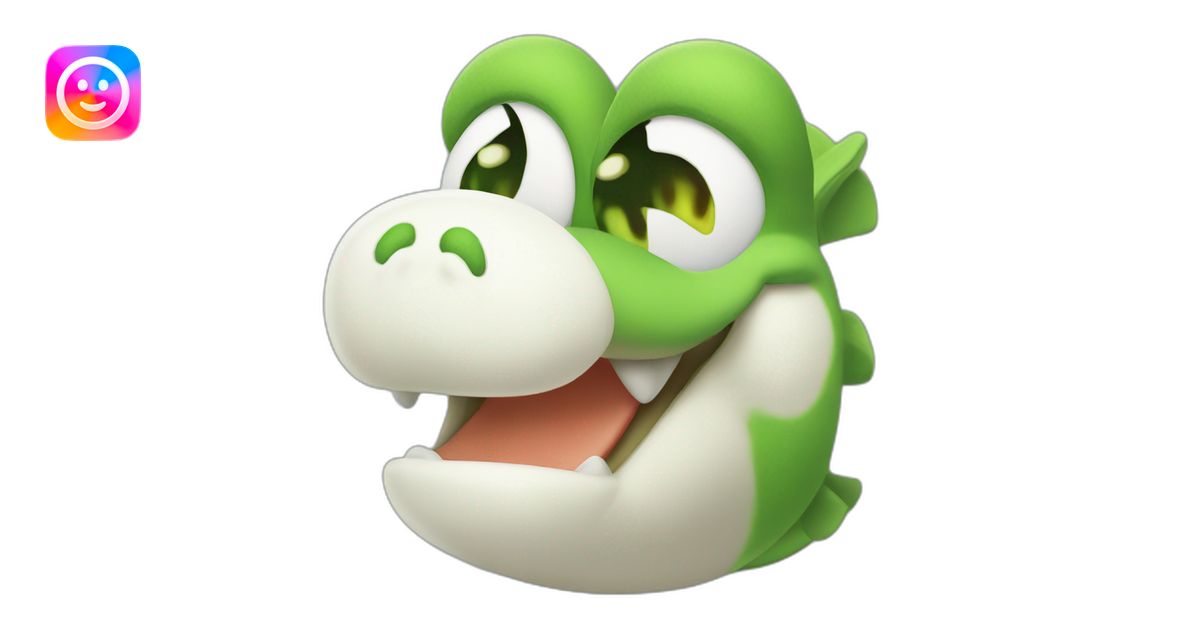 yoshi dort emoji | AI Emoji Generator