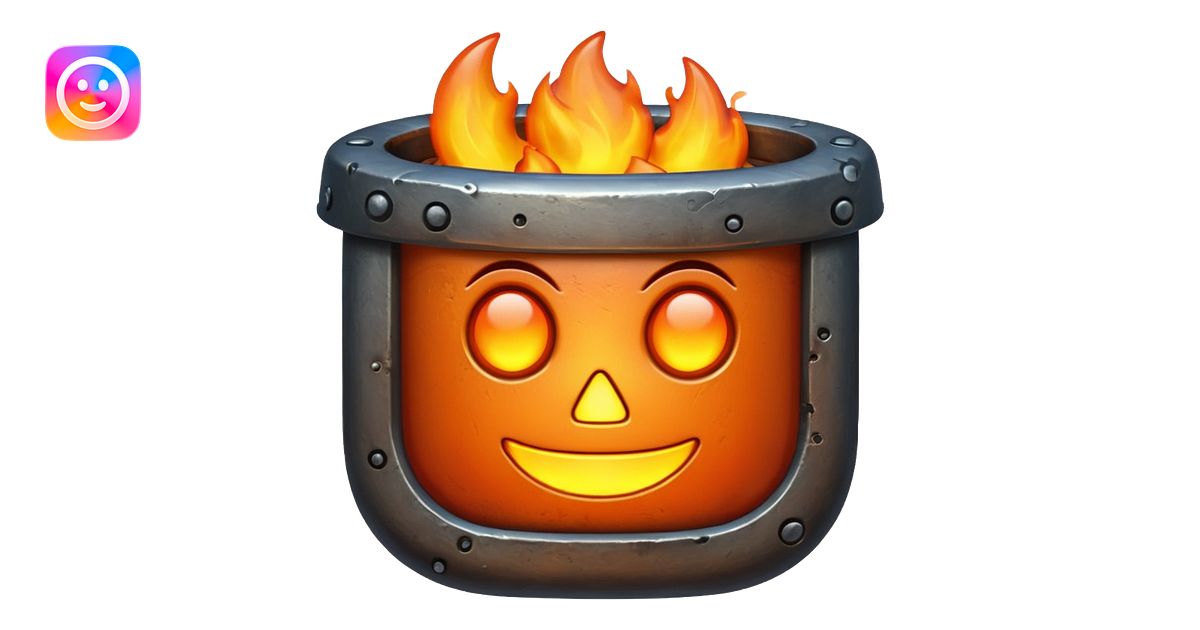 hot metal emoji | AI Emoji Generator