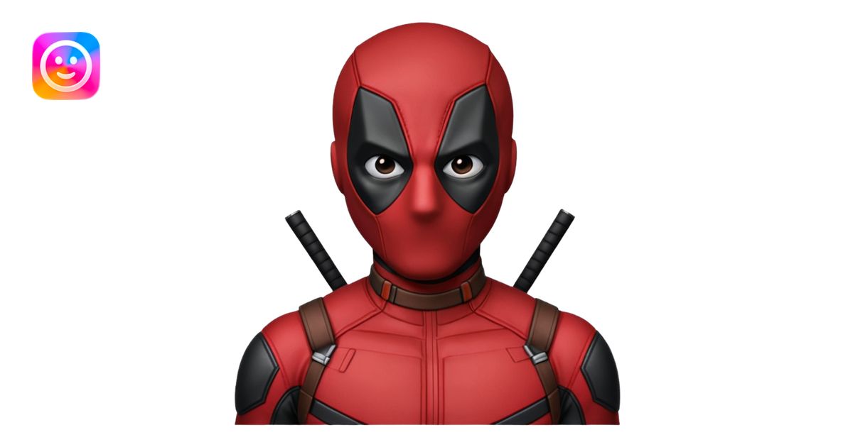 DeadPool from marvel rivals dancing emoji | AI Emoji Generator