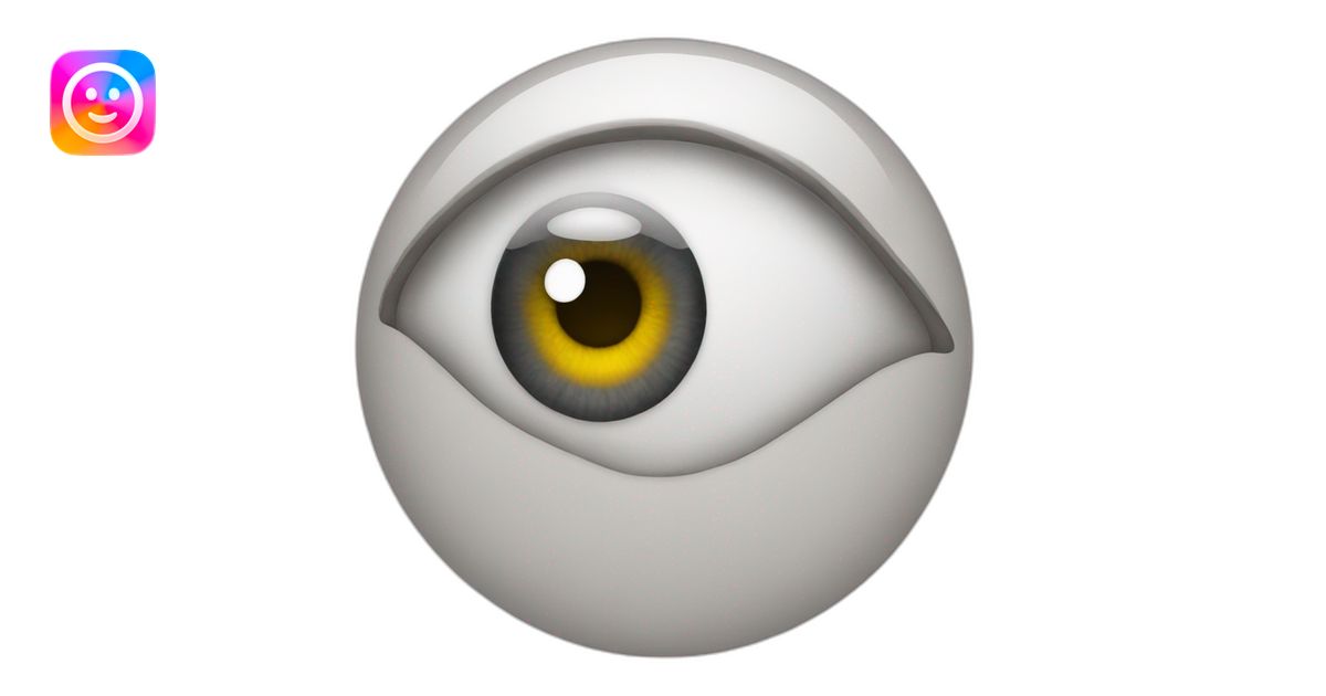 eye off emoji | AI Emoji Generator