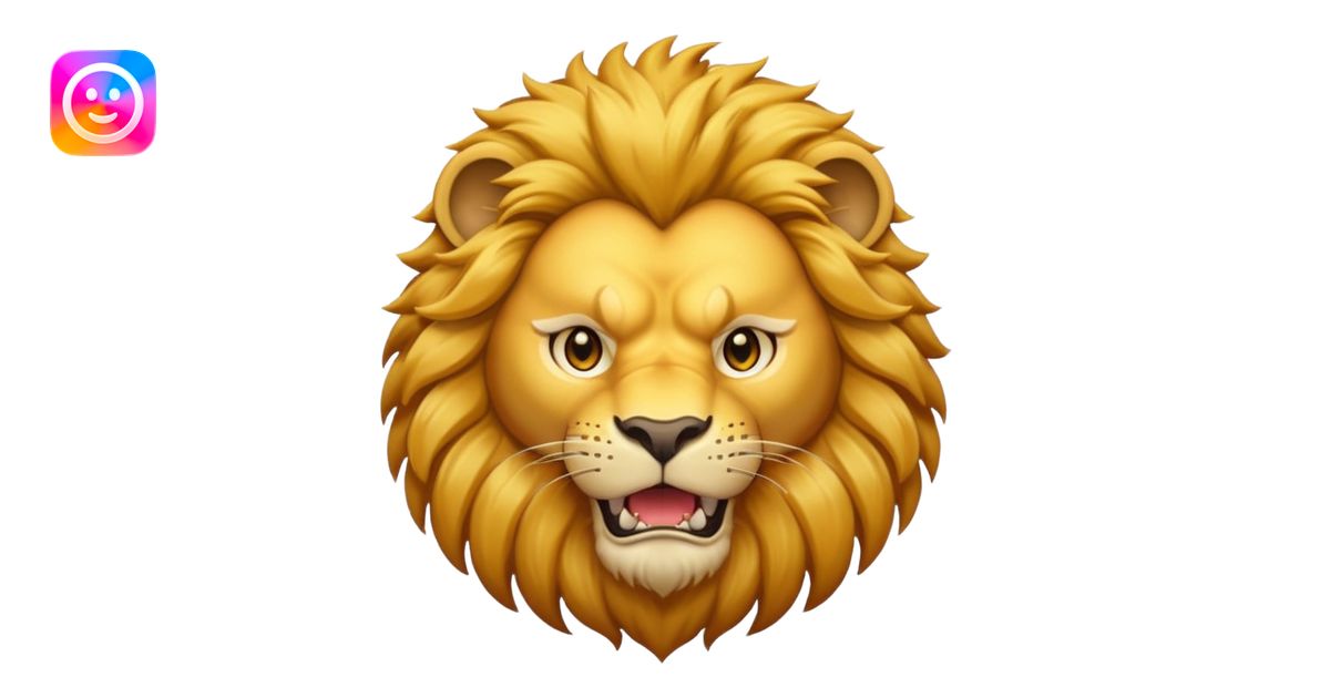 lion Clone emoji | AI Emoji Generator