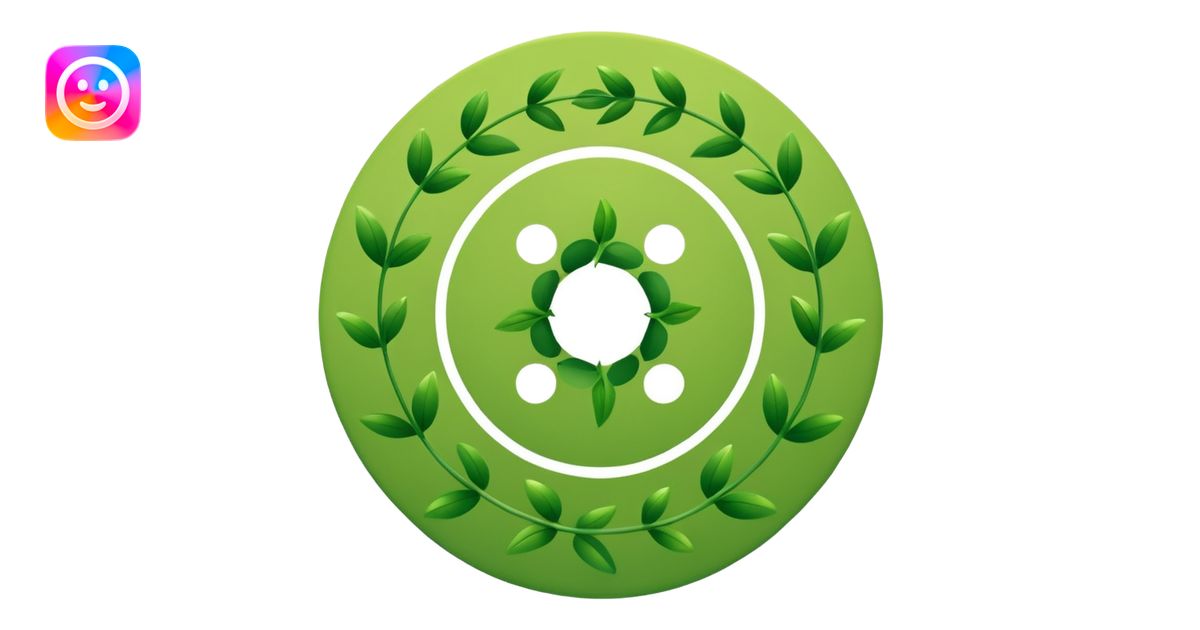 a regenerative visual with plants and cycle of growth and circles emoji ...