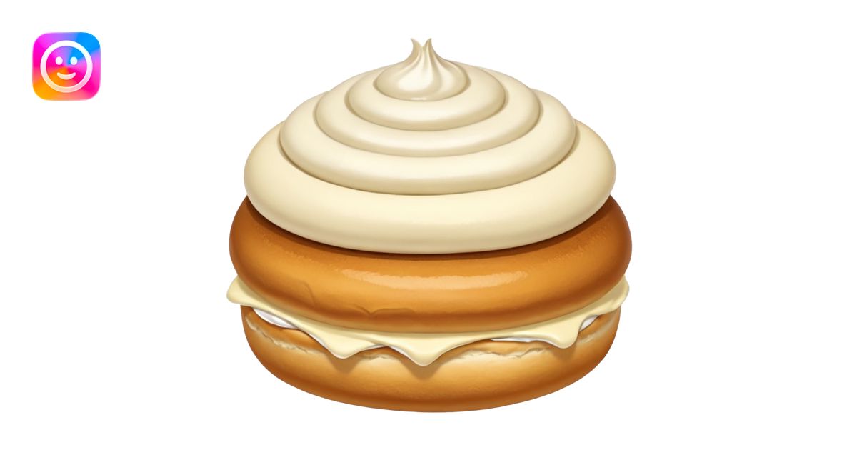 Semla emoji | AI Emoji Generator