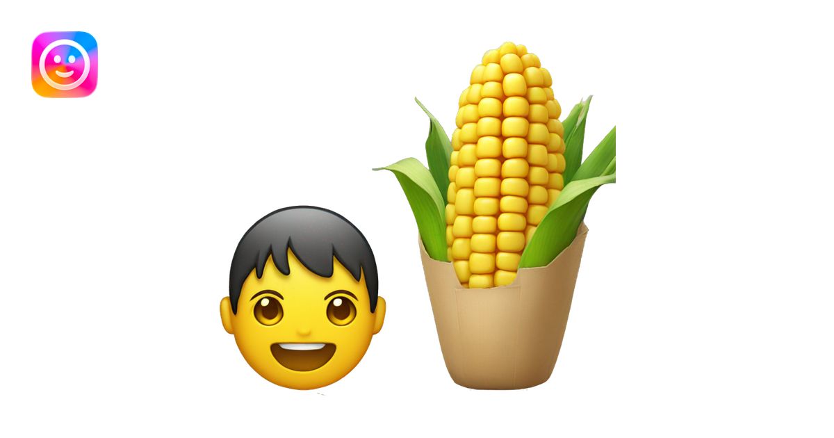 Hong Kong and corn emoji | AI Emoji Generator