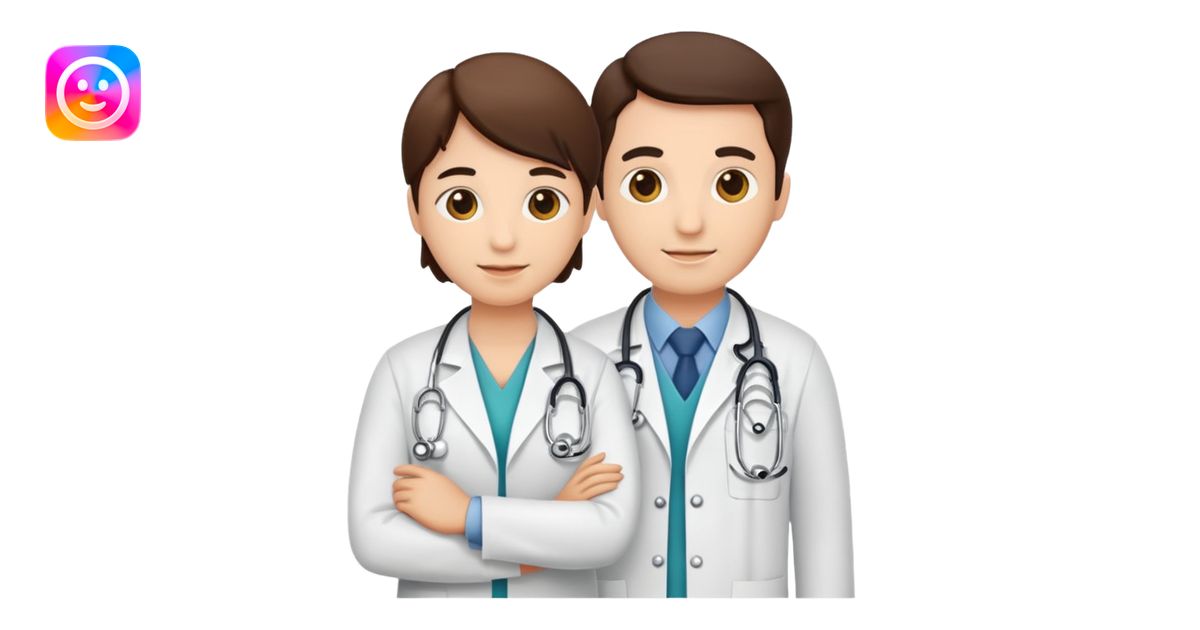Trust Qualified Doctors emoji | AI Emoji Generator