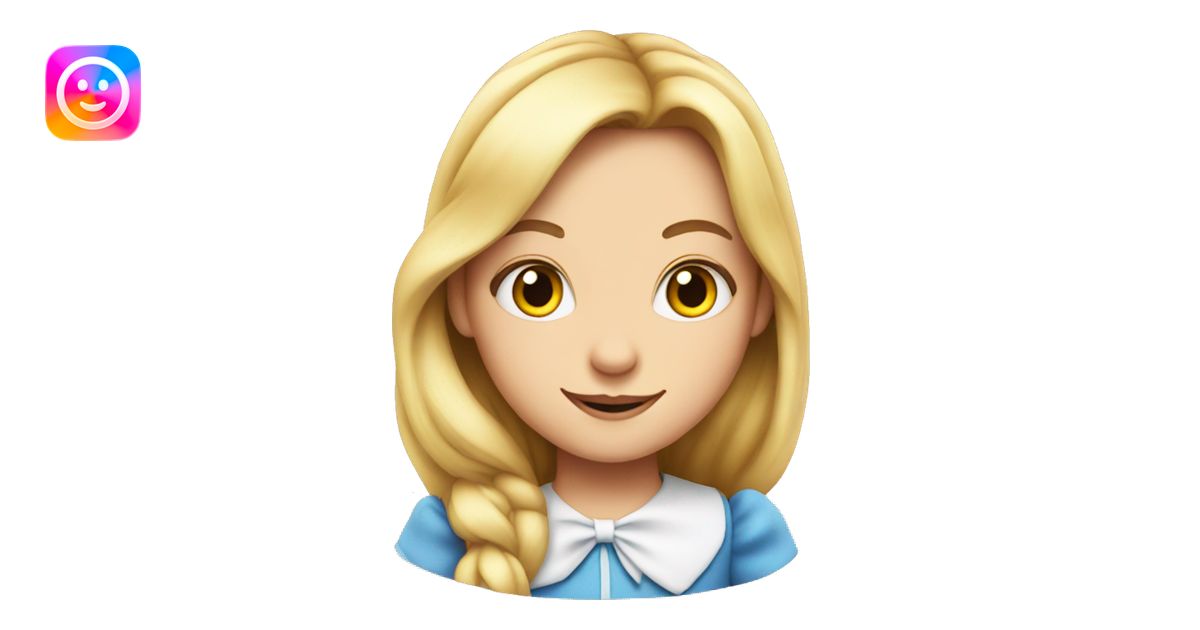 alice in wonderland emoji | AI Emoji Generator