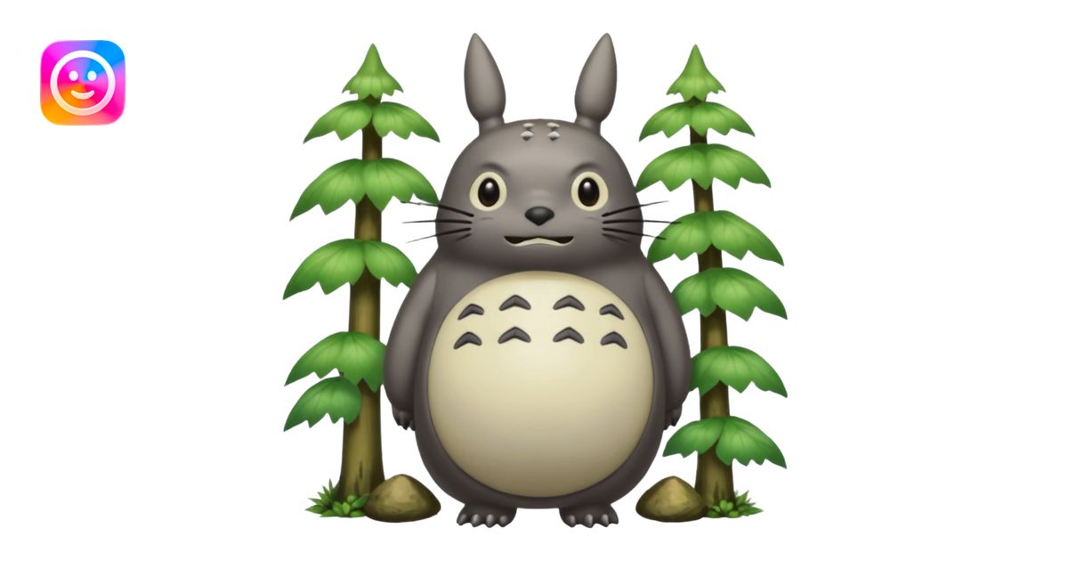 Ghibli My Neighbor emoji | AI Emoji Generator