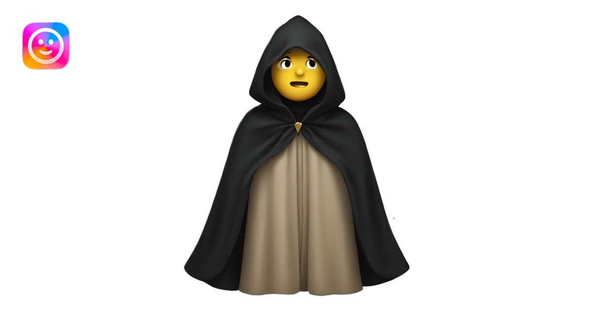 black starry cloak no person clothing many stars emoji | AI Emoji Generator