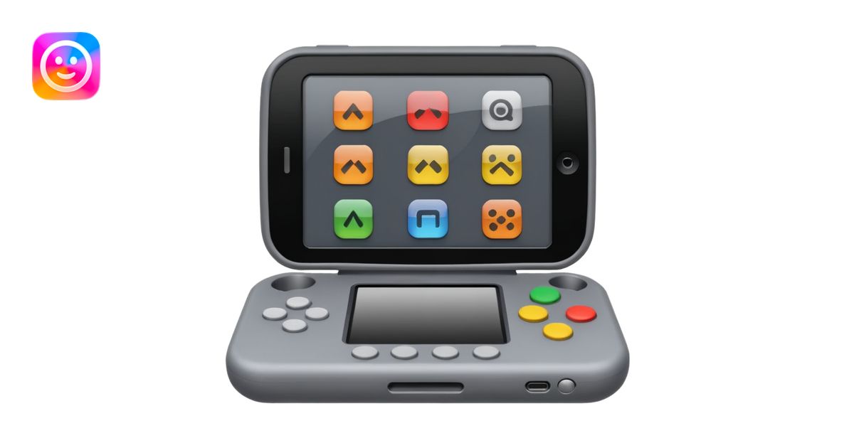 handheld console 2000s emoji | AI Emoji Generator
