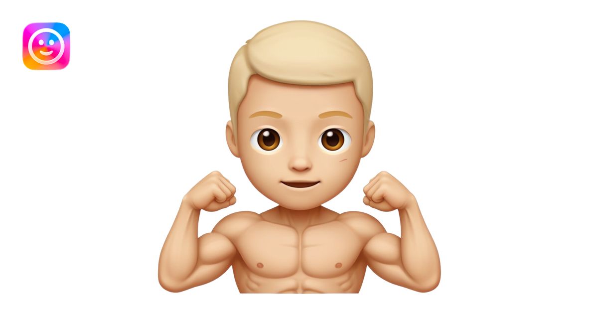 cute face with outer layer of skin removed, showing simplified muscles ...