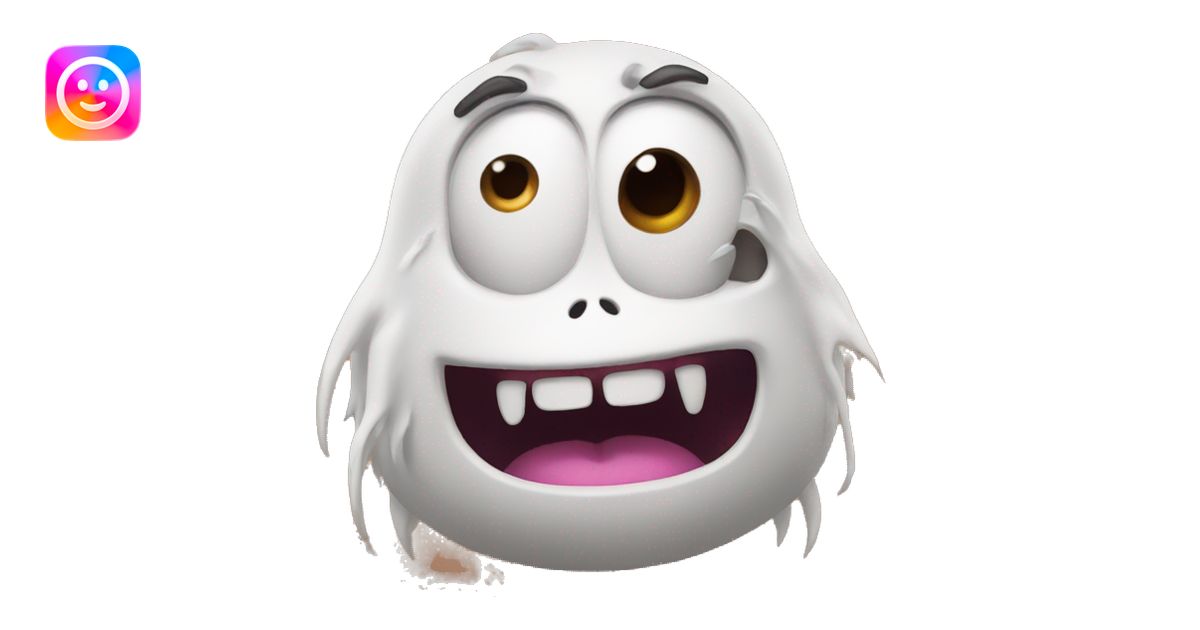 Boo from Monster & Company emoji | AI Emoji Generator
