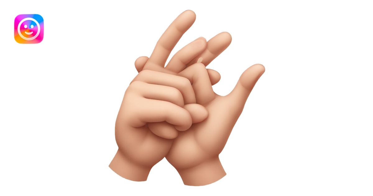 pinky promise emoji | AI Emoji Generator