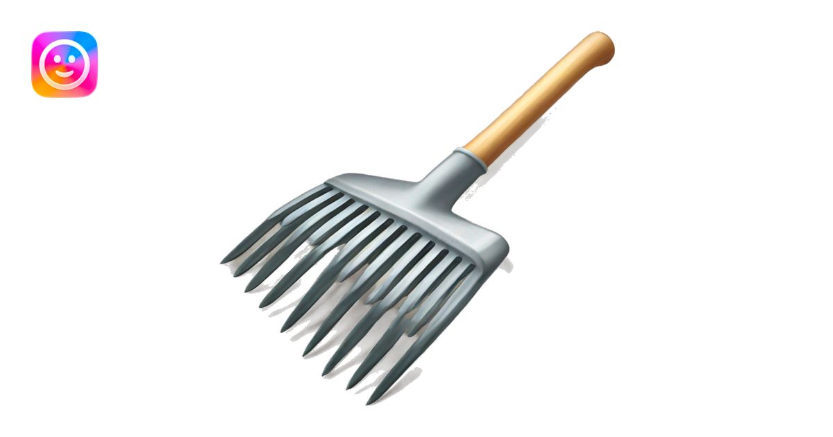 garden rake emoji | AI Emoji Generator
