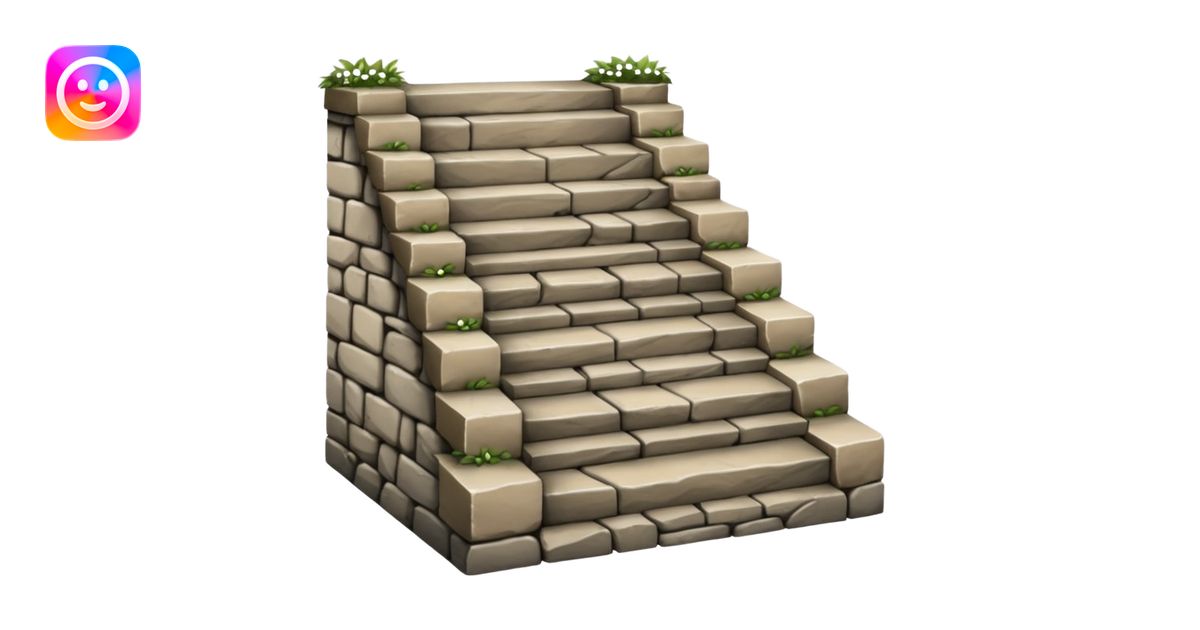 outdoor stair emoji | AI Emoji Generator