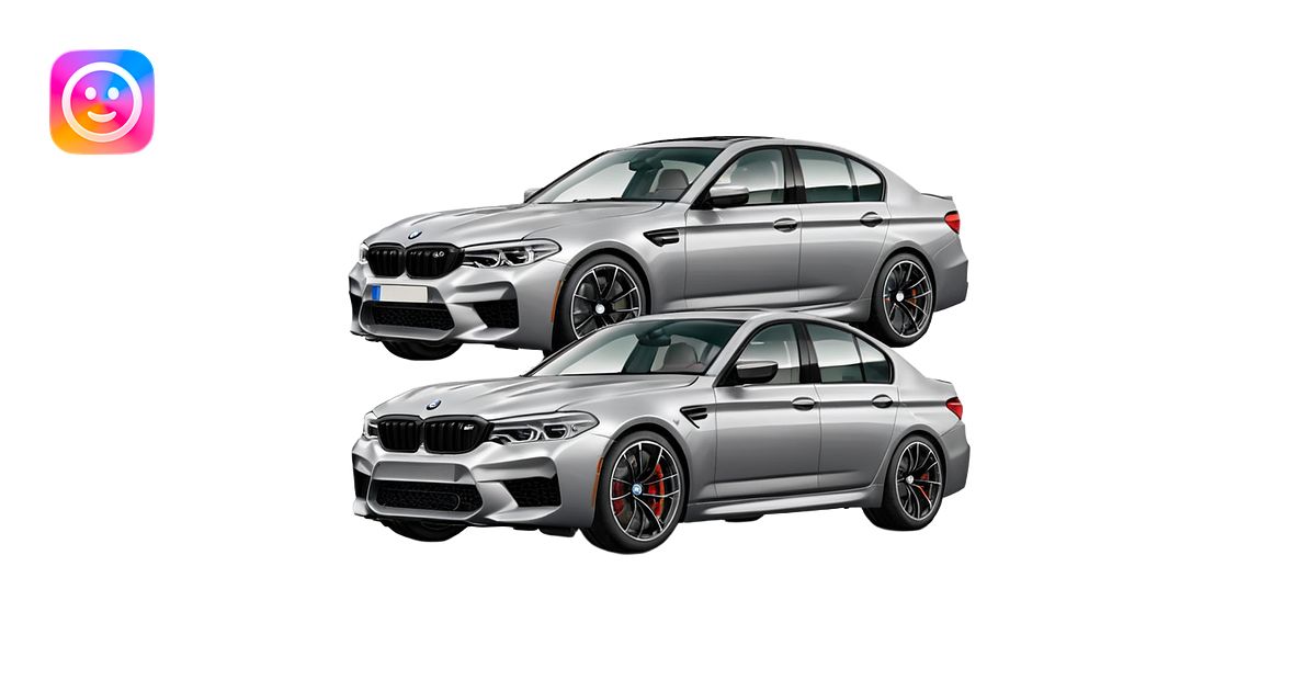 BMW M5 f90 competition all angles emoji | AI Emoji Generator