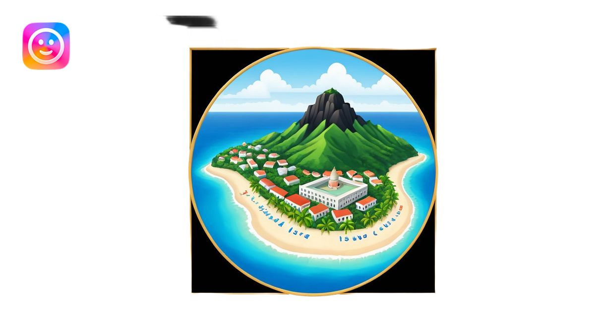 isla de cuba vista desde arriba emoji | AI Emoji Generator