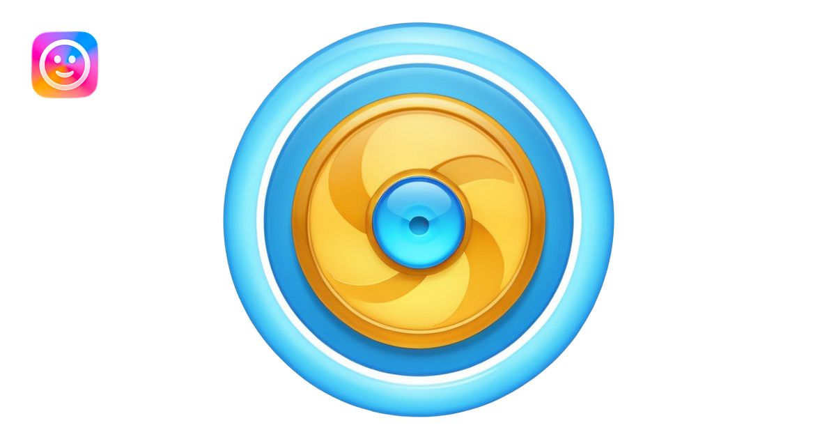 make me a loading skyblue emoji rotating animateded one emoji | AI ...