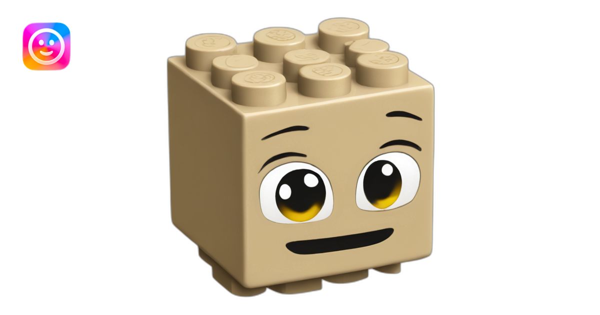 Lego block emoji | AI Emoji Generator