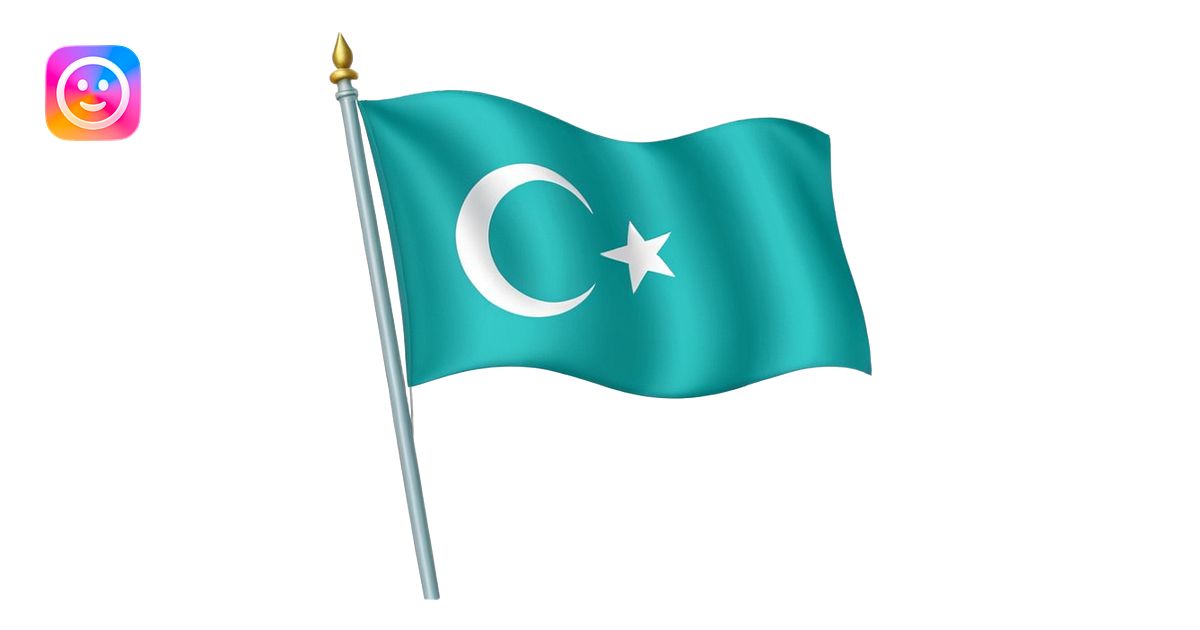 Turkuaz renginde türk bayrağı yapar mısın. Bayrak. I want to flag ...